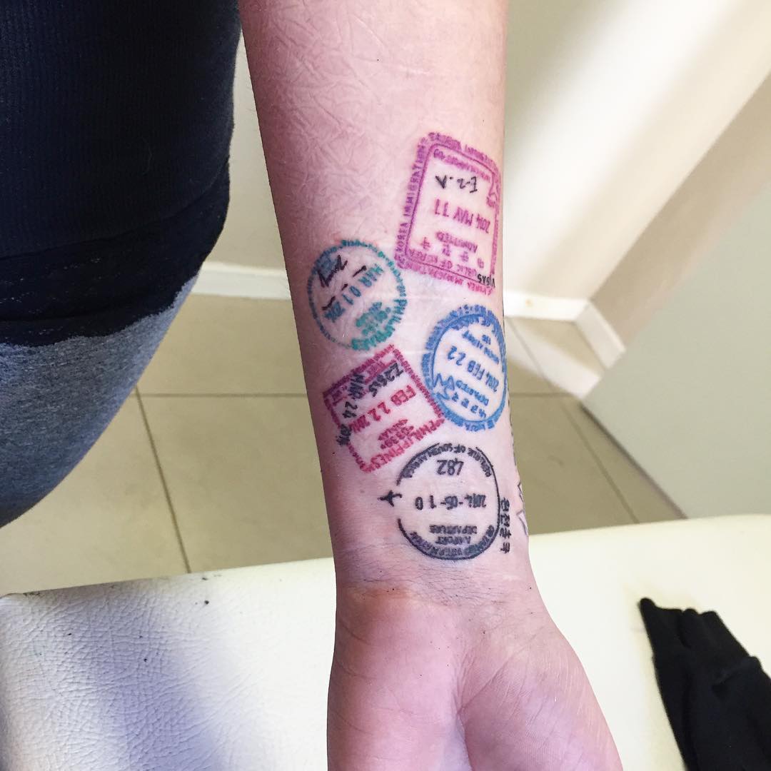 21 Tattoos That Celebrate Our Love of Travel - Days to Come